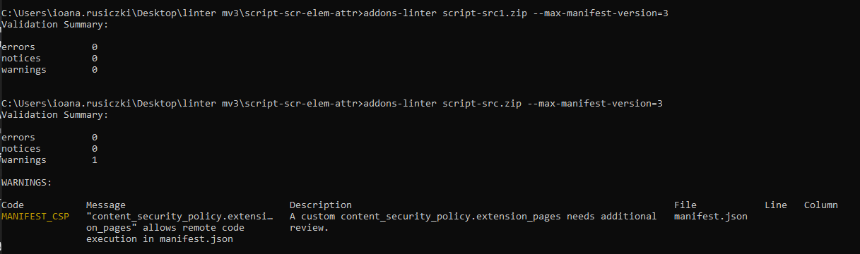 MANIFEST_CSP check is not sufficiently precise · Issue #4346 · mozilla/addons-linter · GitHub
