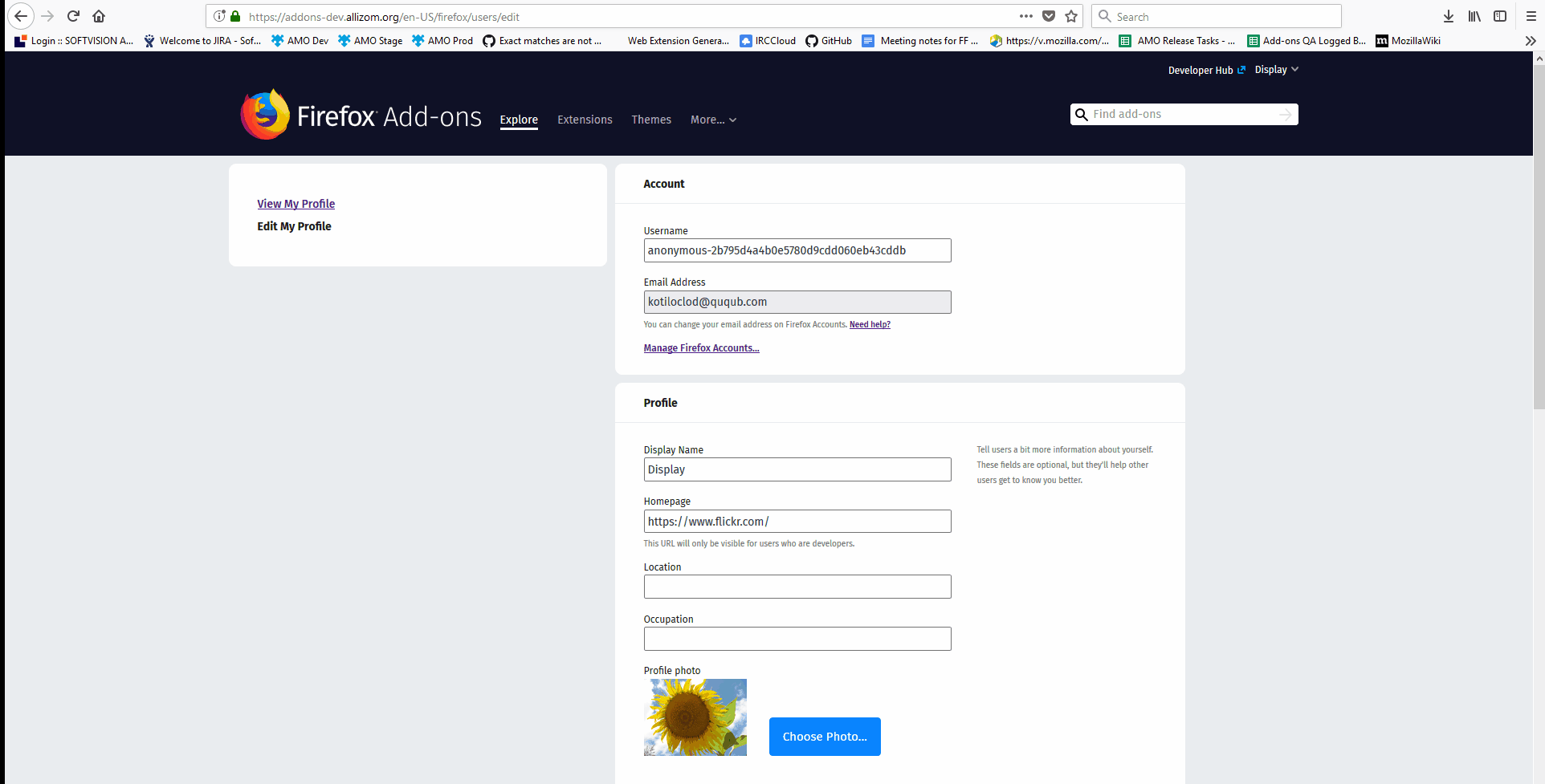 User Profile Inputs And Textarea Have No Focus Styles · Issue 12045 · Mozillaaddons · Github
