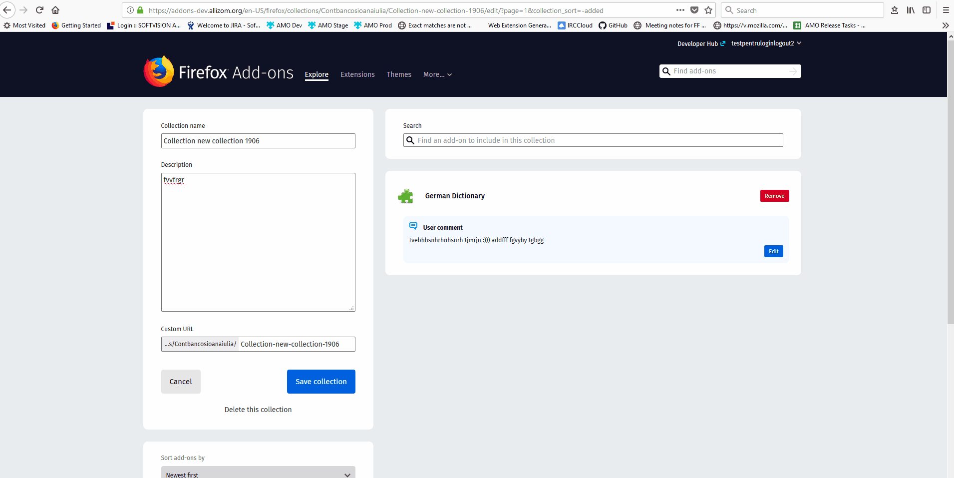 Description Text Box Should Have Only A Vertical Expansion · Issue 12067 · Mozillaaddons · Github 