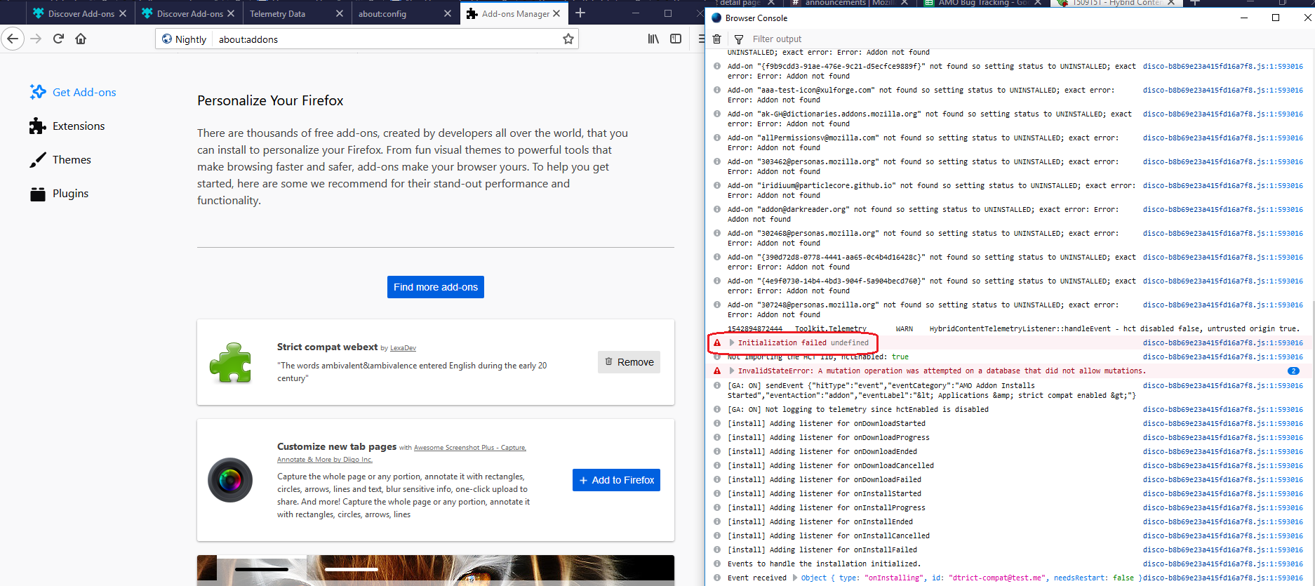 Revert HCT config for production · Issue #7025 · mozilla/addons ...