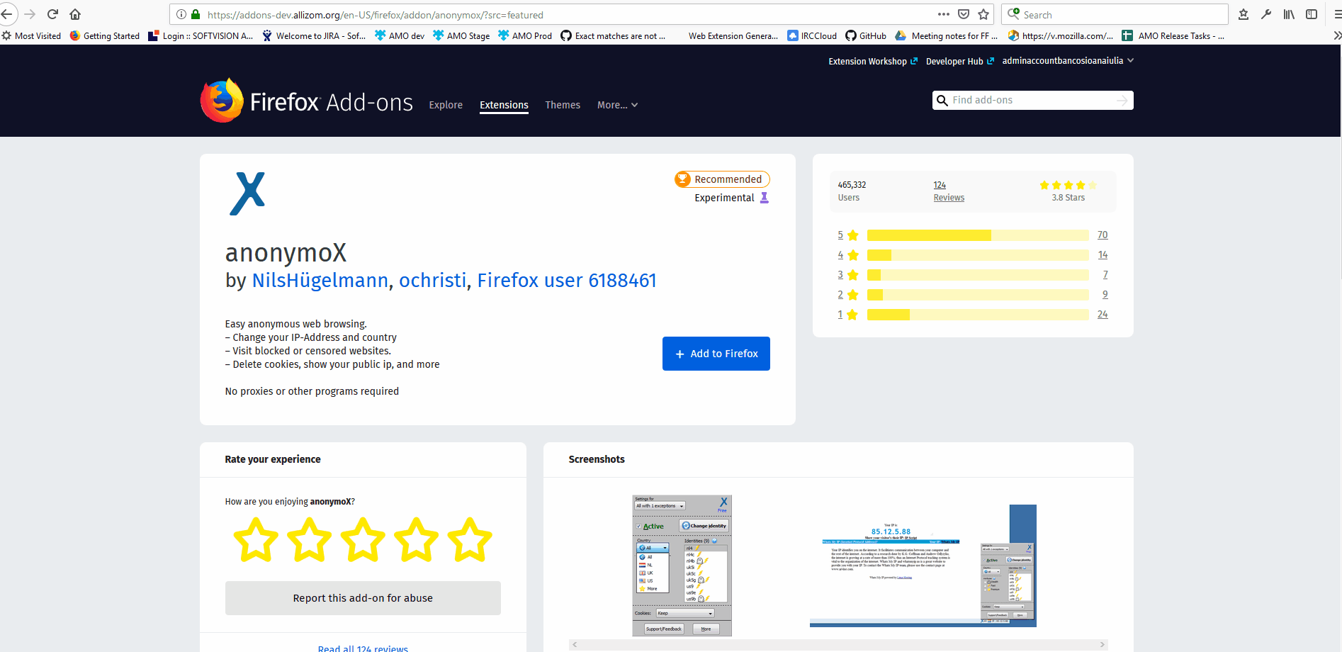 Show Recommended Badge On Details Page · Issue 13082 · Mozillaaddons · Github