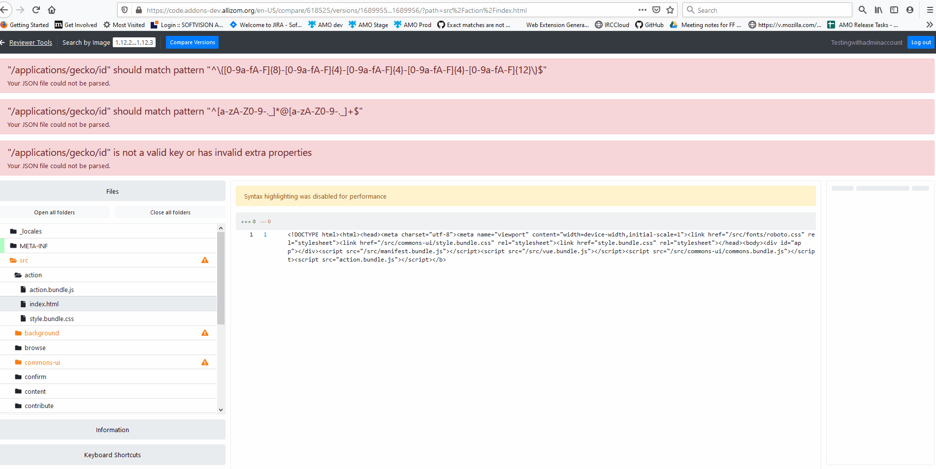 Long Lines Of Code Do Not Wrap In Browse · Issue 1375 · Mozillaaddons Code Manager · Github 