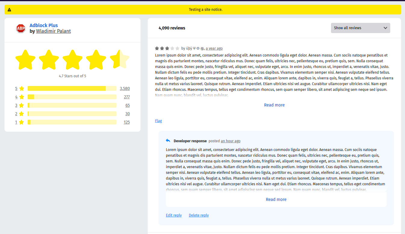 Collapse Text In Long Add On Reviews · Issue 12341 · Mozillaaddons · Github