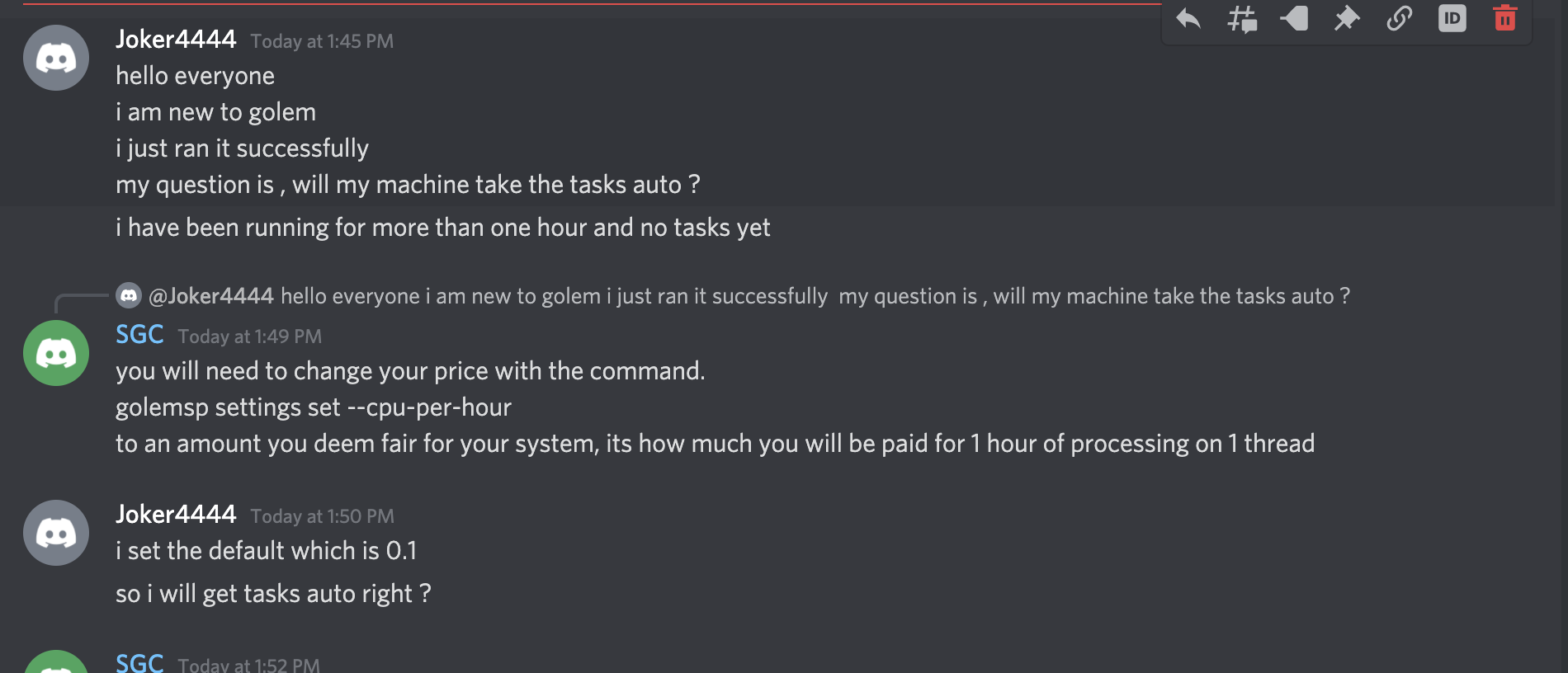 Misleading Provider CPU/h naming · Issue #1894 · golemfactory/yagna · GitHub
