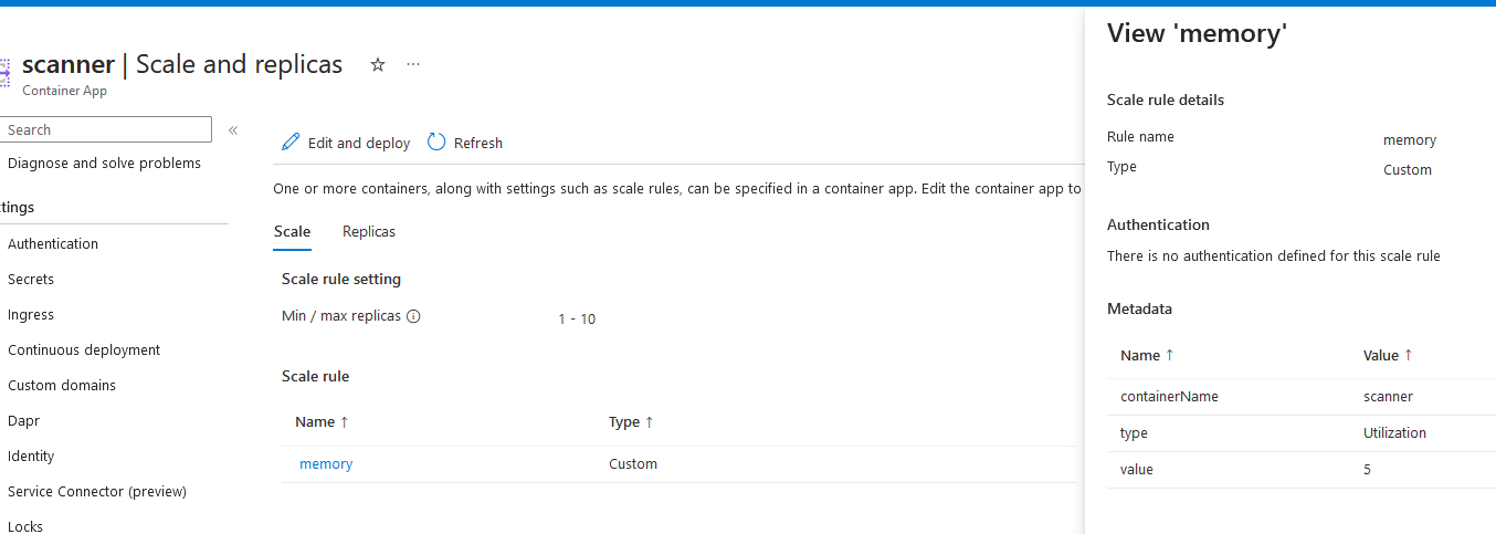 Container App memory scale not available anymore ? · Issue #740 · microsoft/azure-container-apps ...