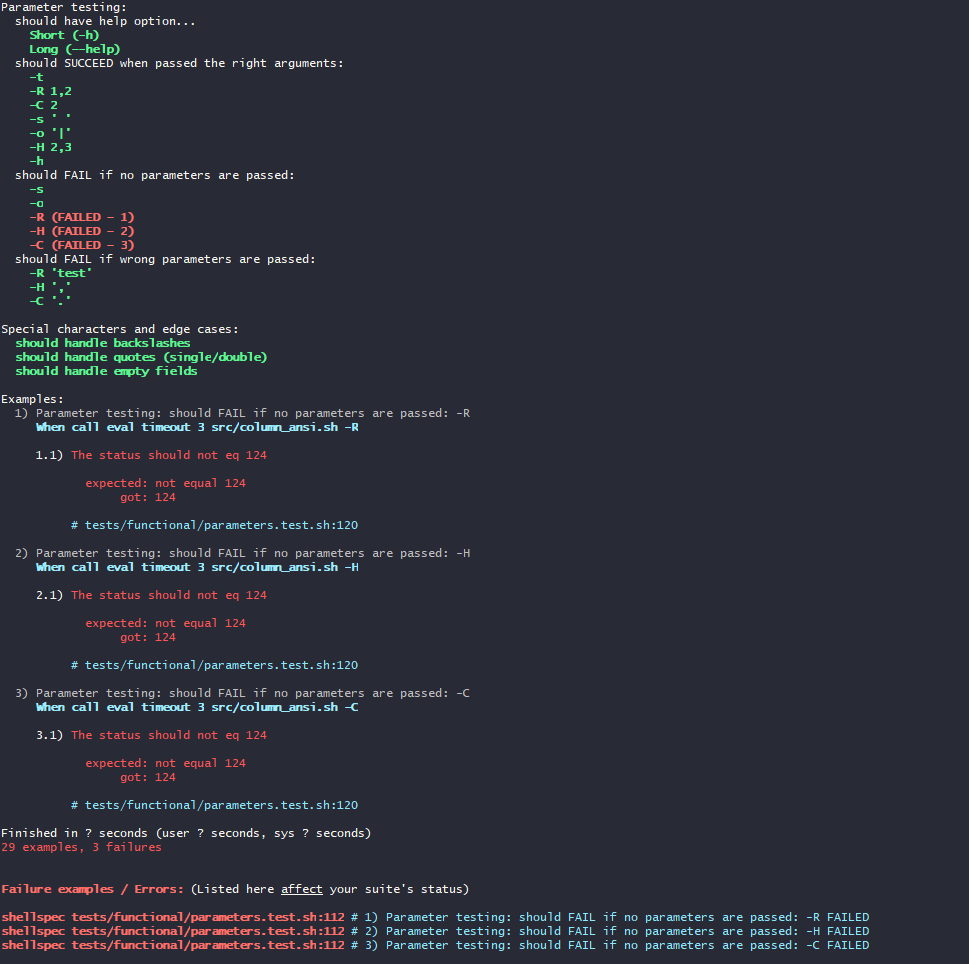 Infinite loop if mandatory parameter has no value · Issue #14 · LukeSavefrogs/column_ansi · GitHub