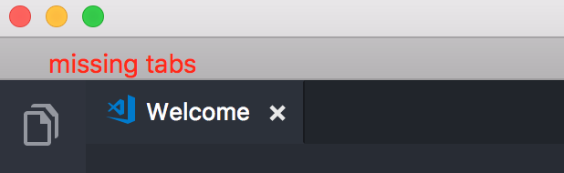 missing native tabs · Issue #42189 · microsoft/vscode · GitHub