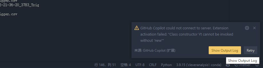 when i opend vscode, copilot activation failed · community · Discussion #40980 · GitHub