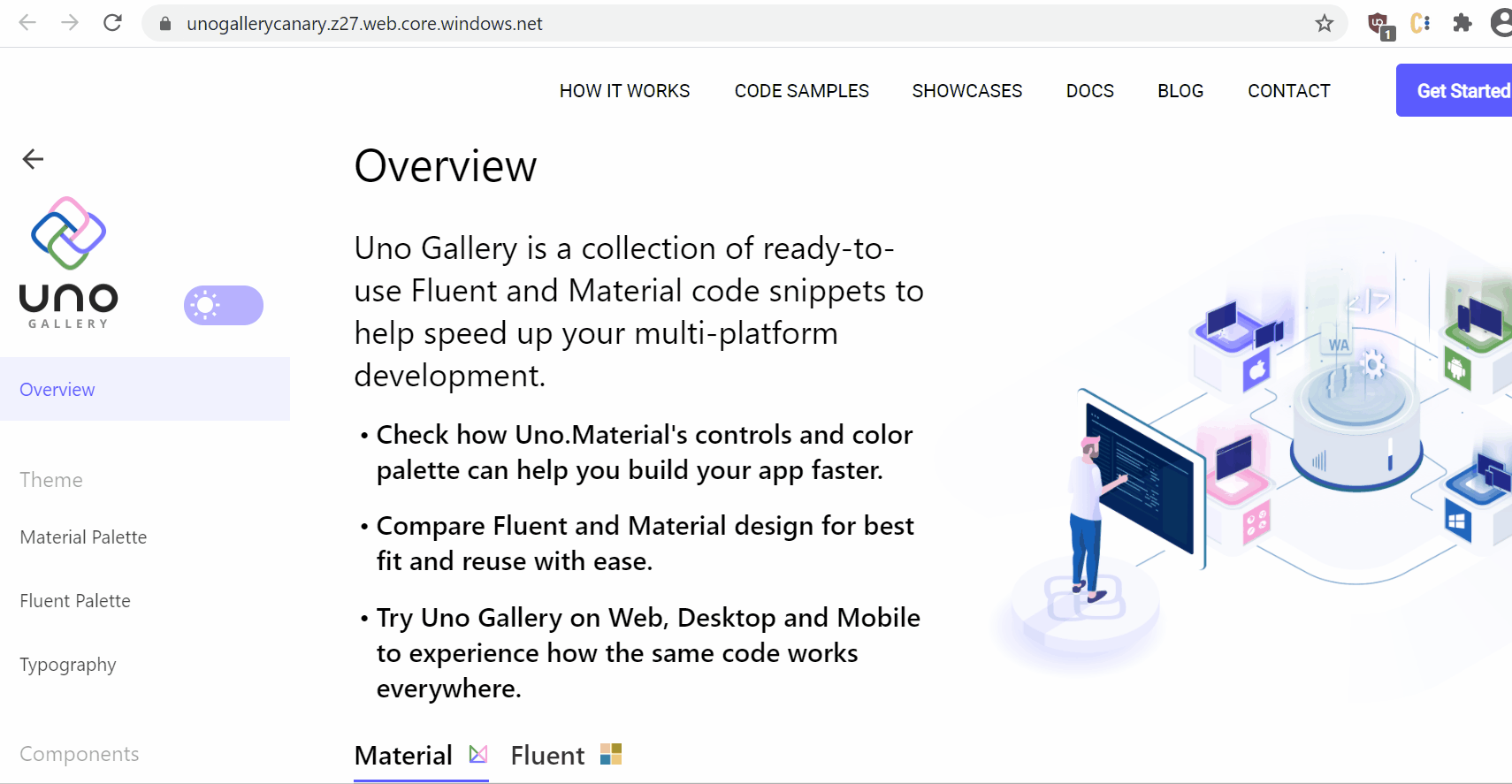 [Gallery][Wasm] CheckBox and RadioButton doesn't render properly after theme switch. · Issue ...