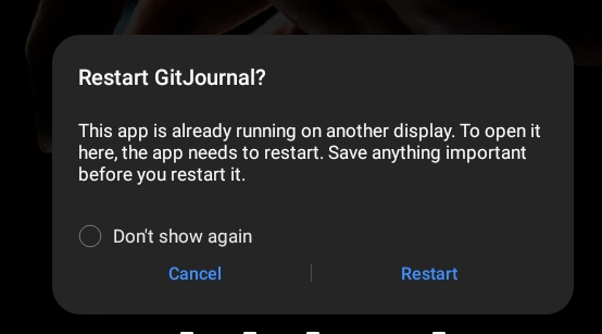 DeX support · Issue #248 · GitJournal/GitJournal · GitHub