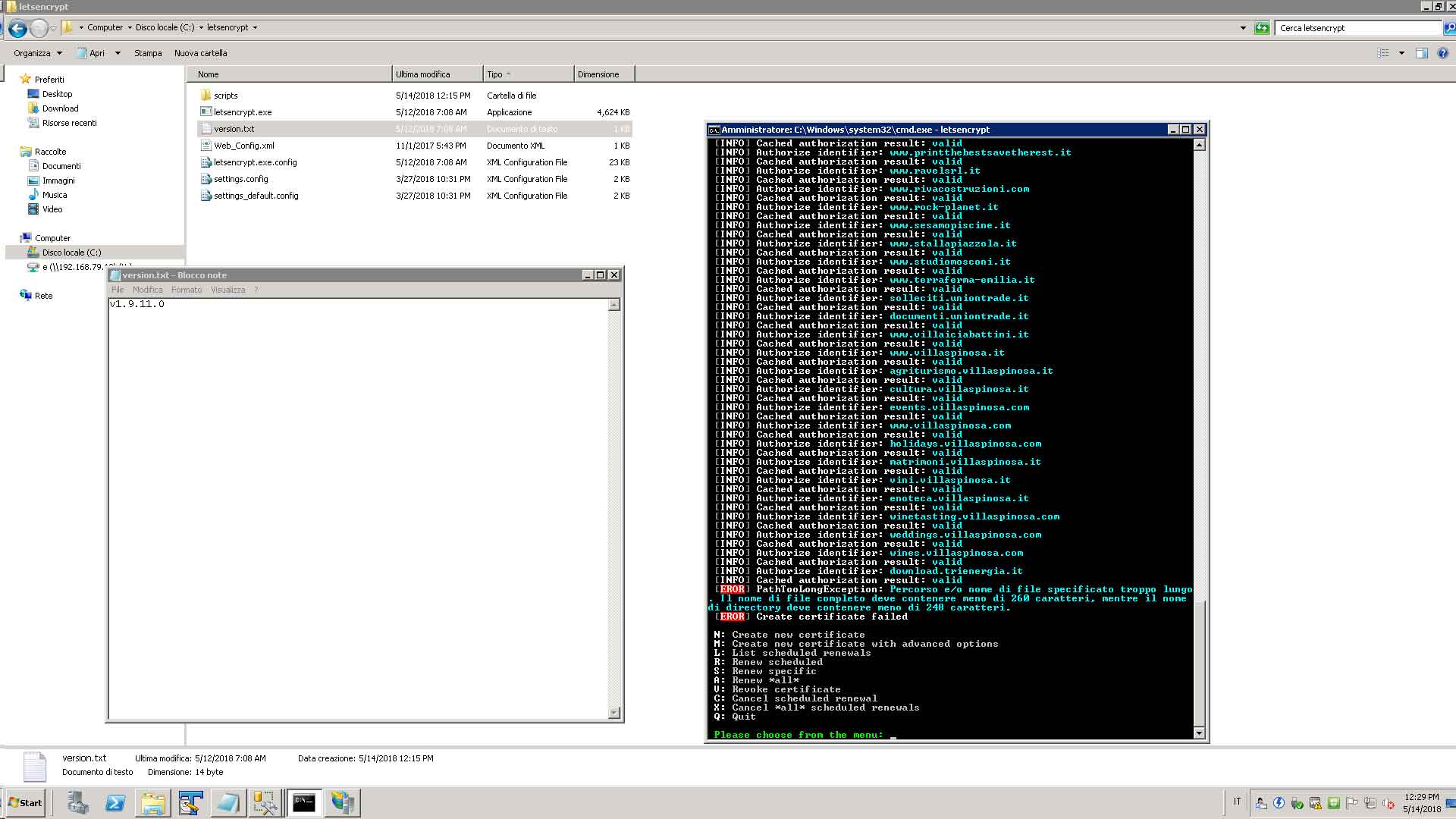 [EROR] PathTooLongException · Issue #854 · win-acme/win-acme · GitHub