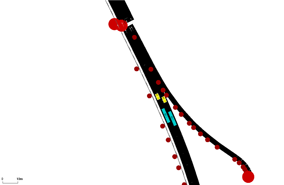 netedit does not consider length/geometry factor when rendering additional infrastructure ...