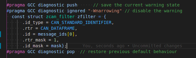 designator order for field 'zcan_filter::rtr' does not match ...