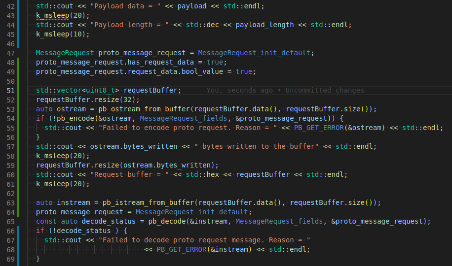 Nanopb cannot communicate with google protobuf · Issue #627 · nanopb/nanopb · GitHub