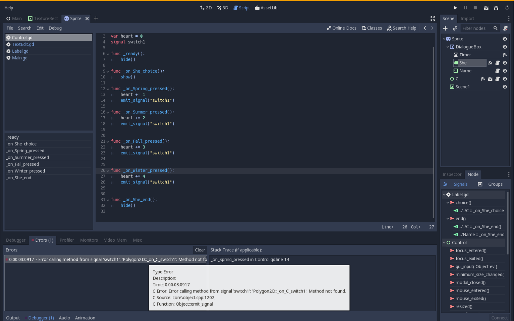 If Button Is Pressed Emit The Signal Issue 18278 Godotengine 
