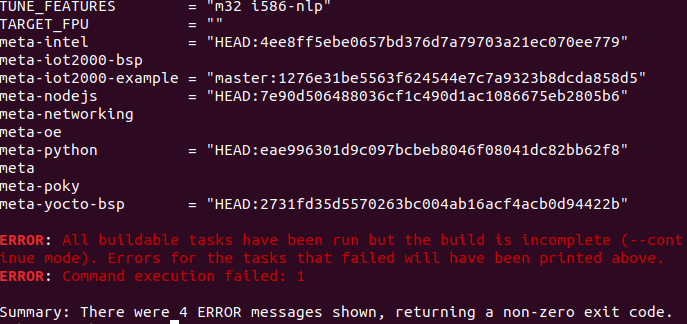 source poky building .... command not found · Issue #115 · siemens/meta-iot2000 · GitHub