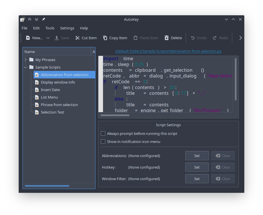 Monospace font in Qt GUI doesn’t follow system settings. · Issue #474 · autokey/autokey · GitHub