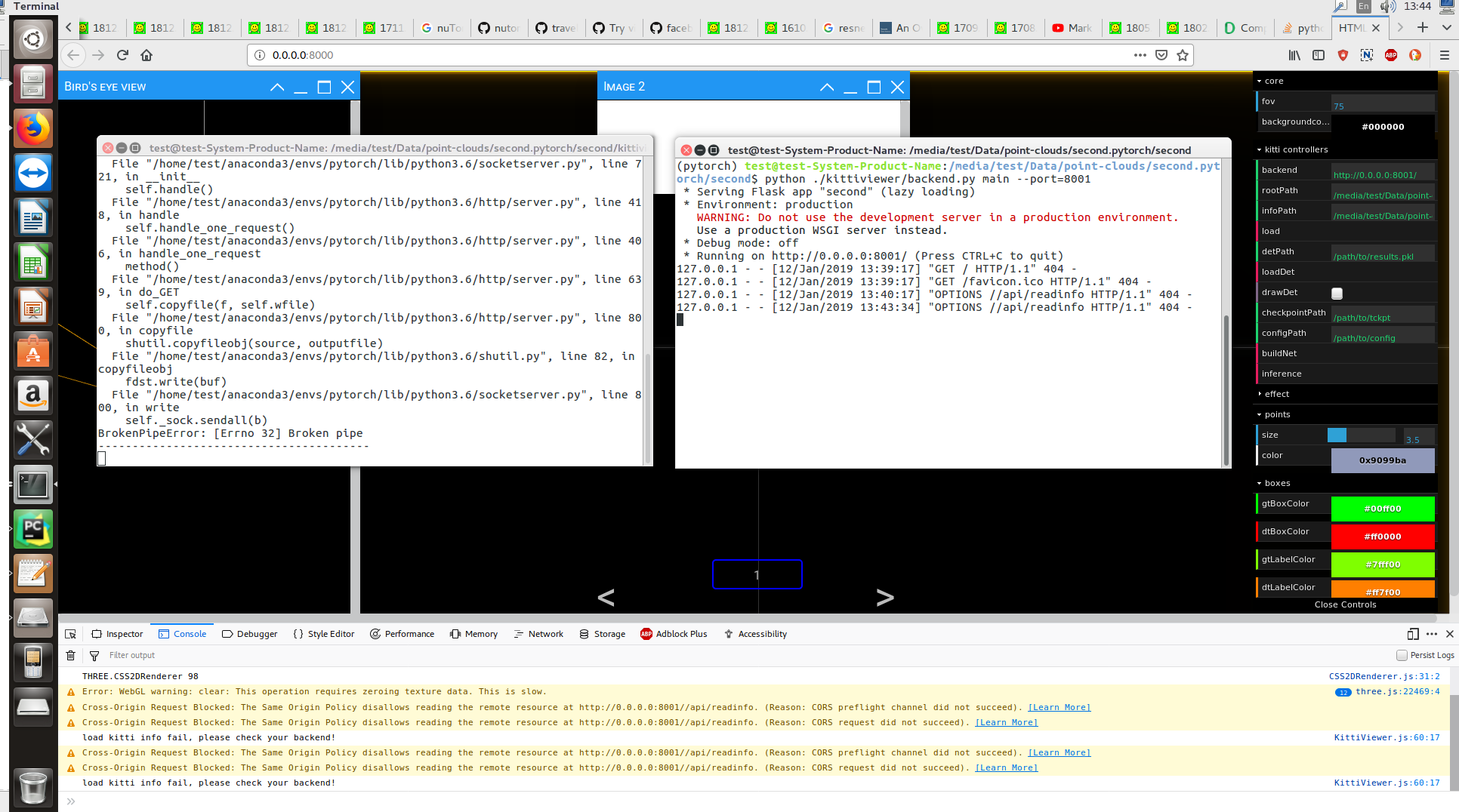 Try viewerweb but can't plot · Issue #53 · traveller59/second.pytorch · GitHub