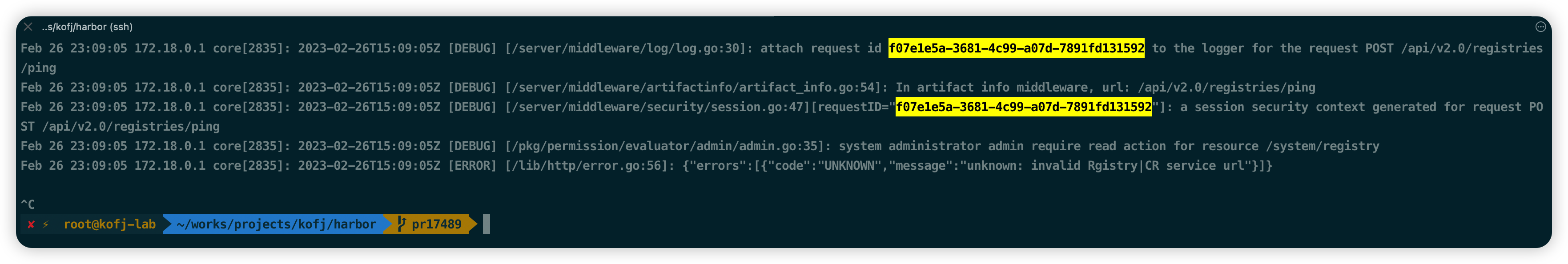 Aliacr ee is not supported in Registries · Issue #18224 · goharbor/harbor · GitHub