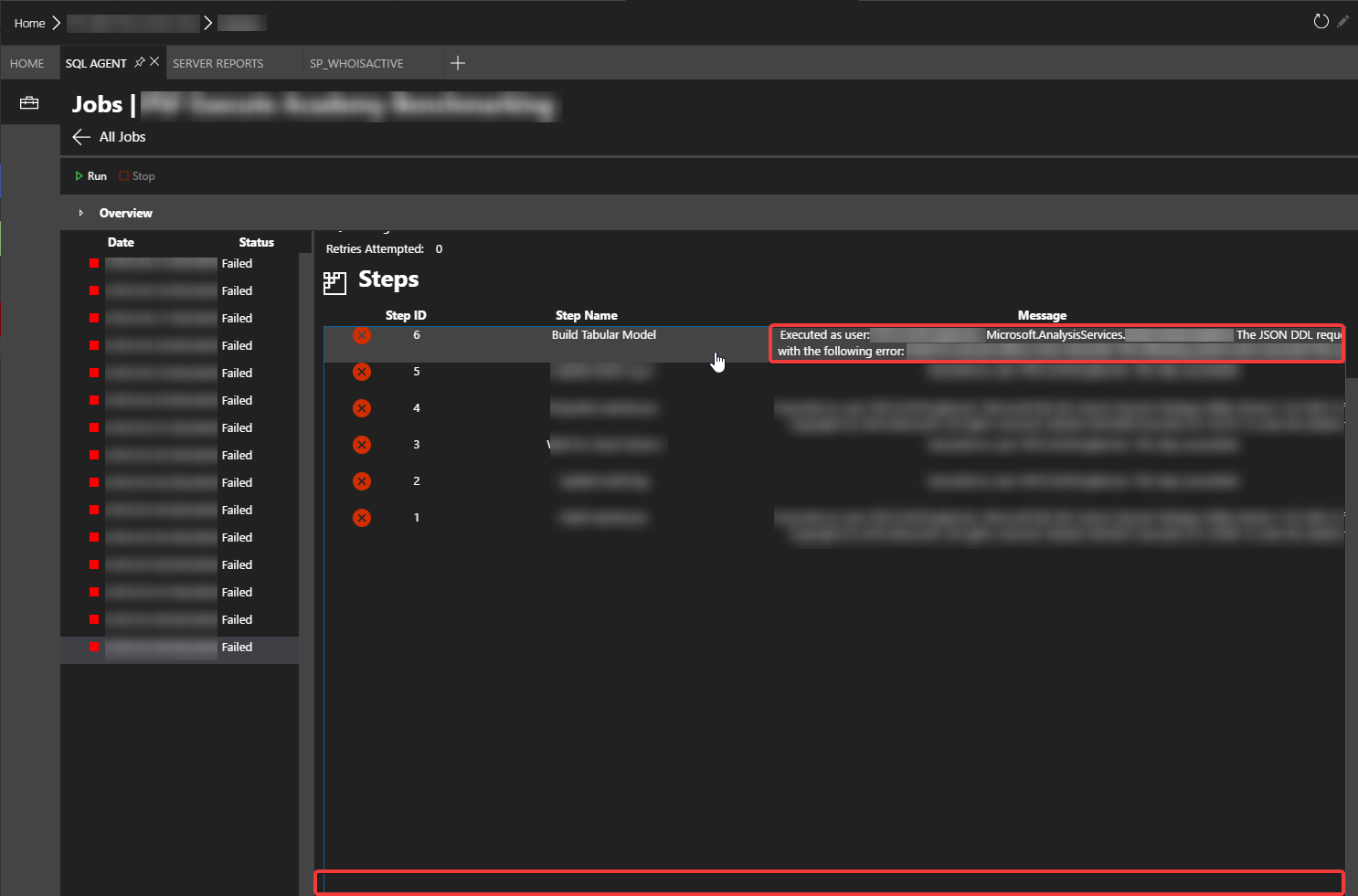 Handle multi-line error messages on the SQL Agent Job Error Message ...