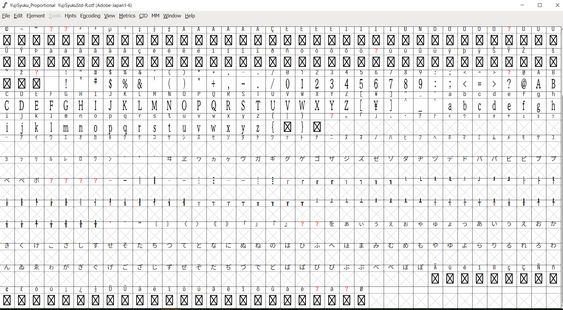 Opening CID font · Issue #4713 · fontforge/fontforge · GitHub