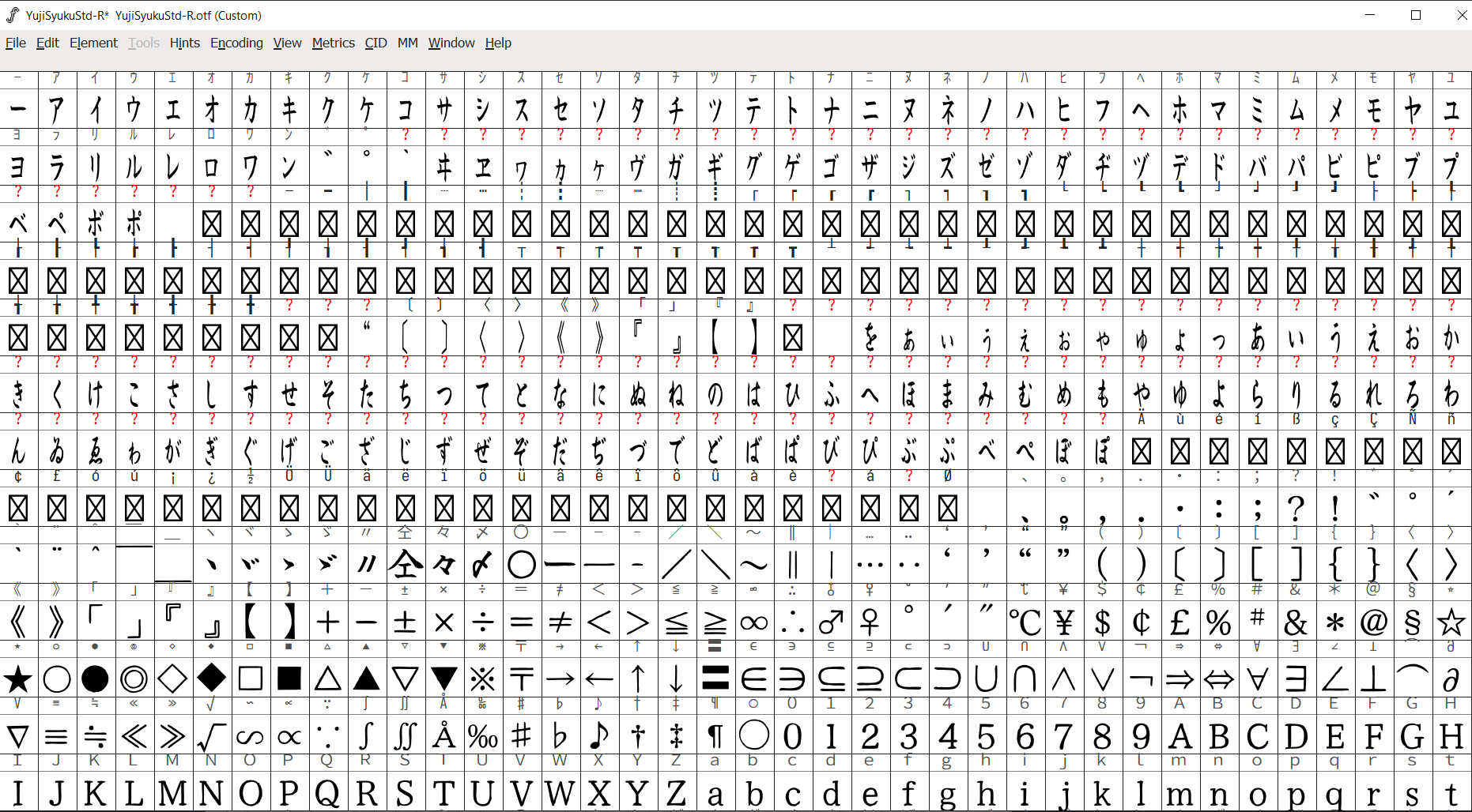 Opening CID font · Issue #4713 · fontforge/fontforge · GitHub