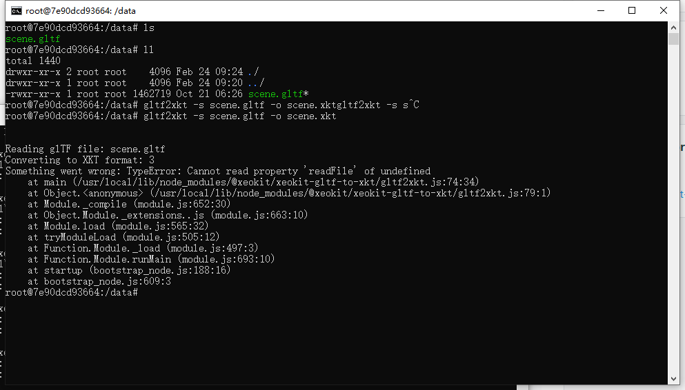 Cannot Read Property Readfile Of Undefined · Issue 6 · Bimspotxeokit Converter · Github 