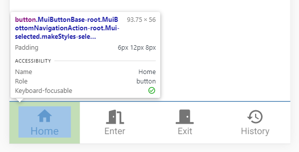 [BottomNavigation] display issue with element · Issue #22308 · mui/material-ui · GitHub