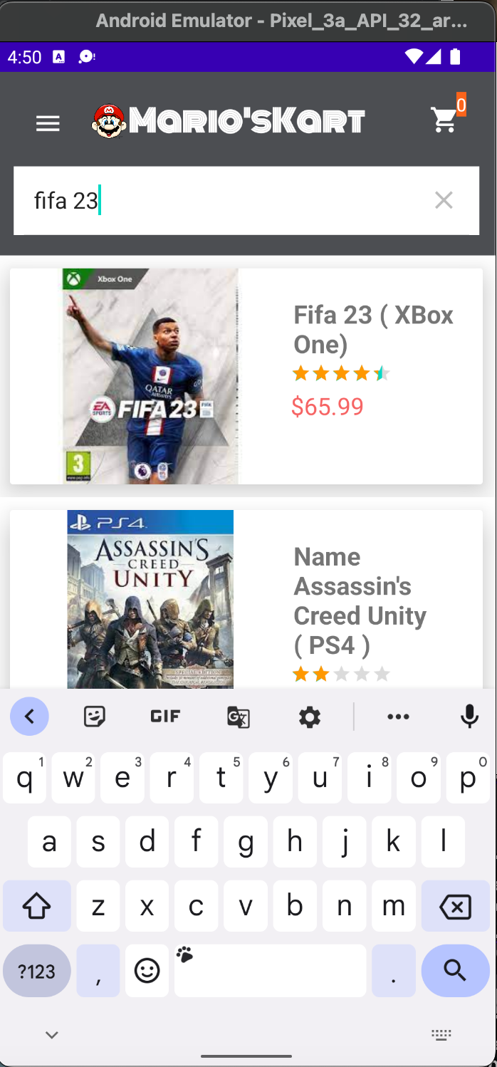 GitHub - shreynaik10/Ecommerce-MariosKart: This is an E-Commerce App ...