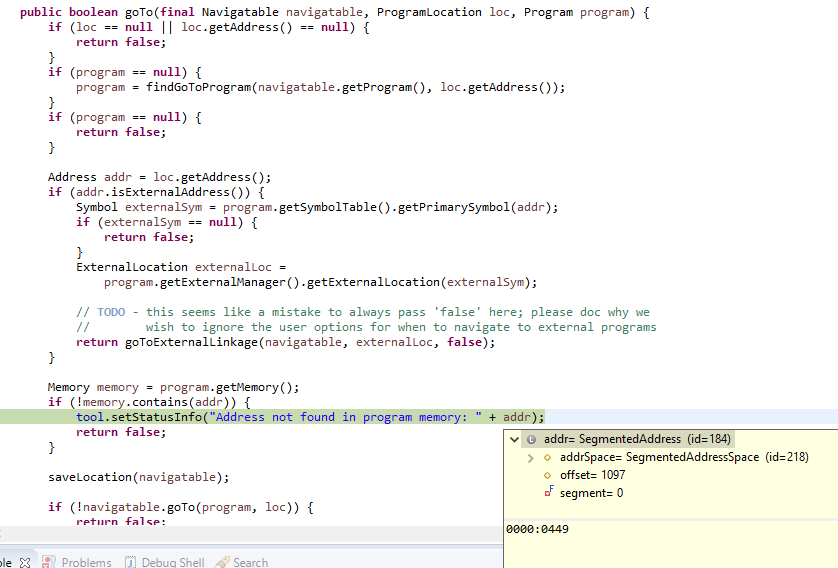 DOS: Address with ES segment not recognized correctly · Issue #1913 ...