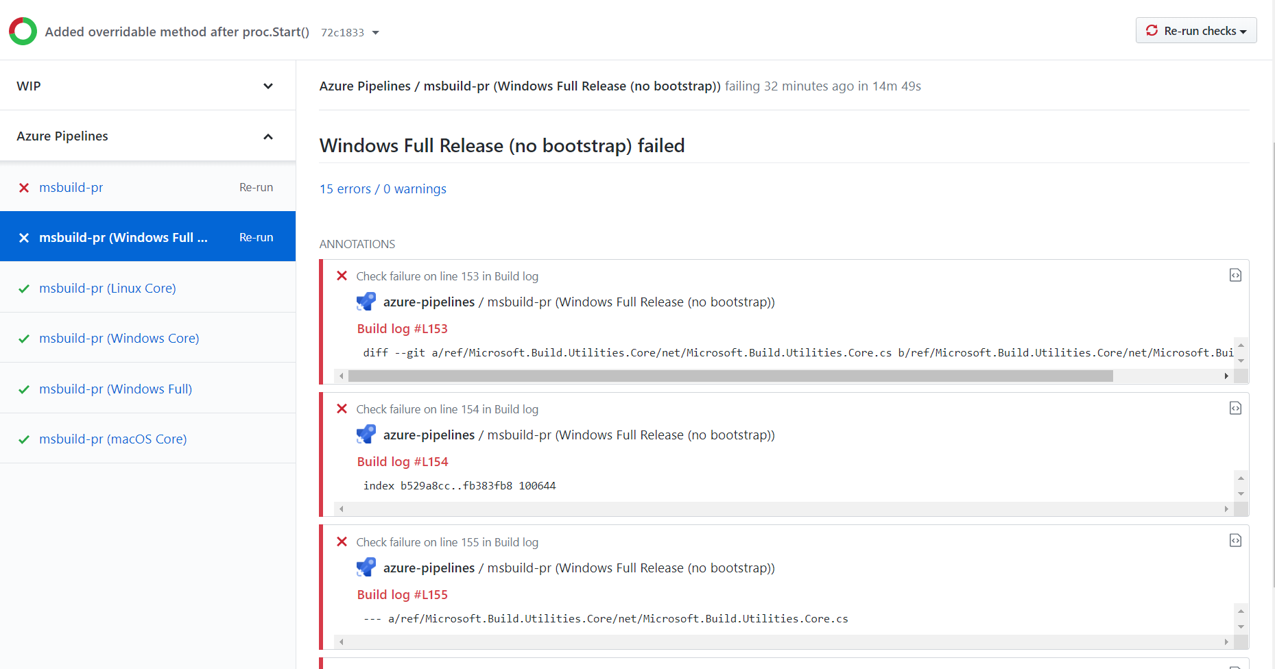 More Informative Check Annotation On Public API Change Issue 4817 Dotnet msbuild GitHub