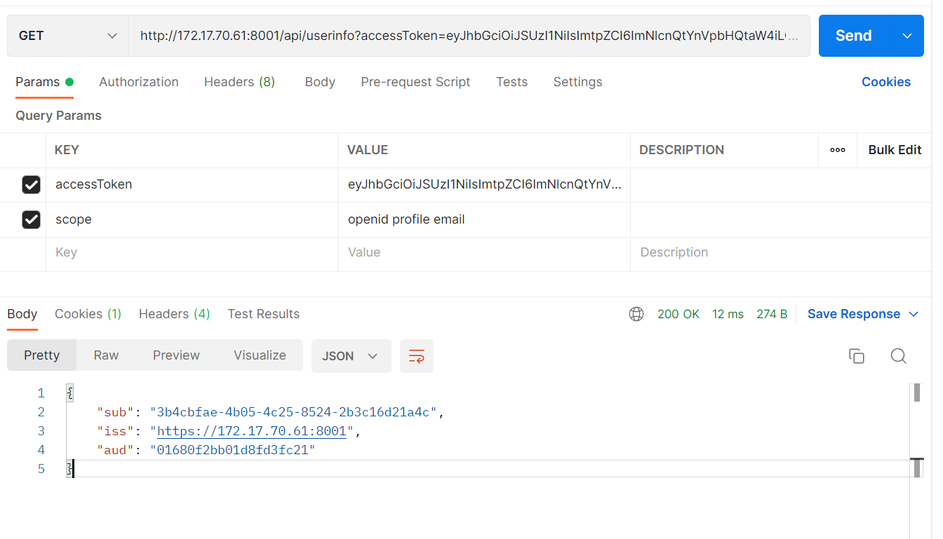 Cannot get user info with scope params set · Issue #1059 · casdoor/casdoor · GitHub