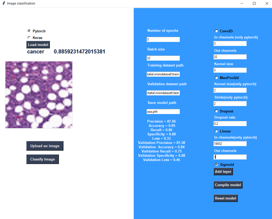GitHub - DinuGabrielaLoredana/ImageClassigication: Purpose of the application is to compare ...