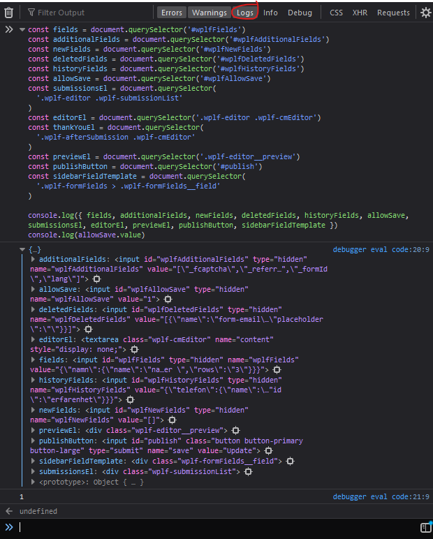 Problem Adding New Form On Old Wordpress Sites · Issue 24 · Libreformlibreform · Github