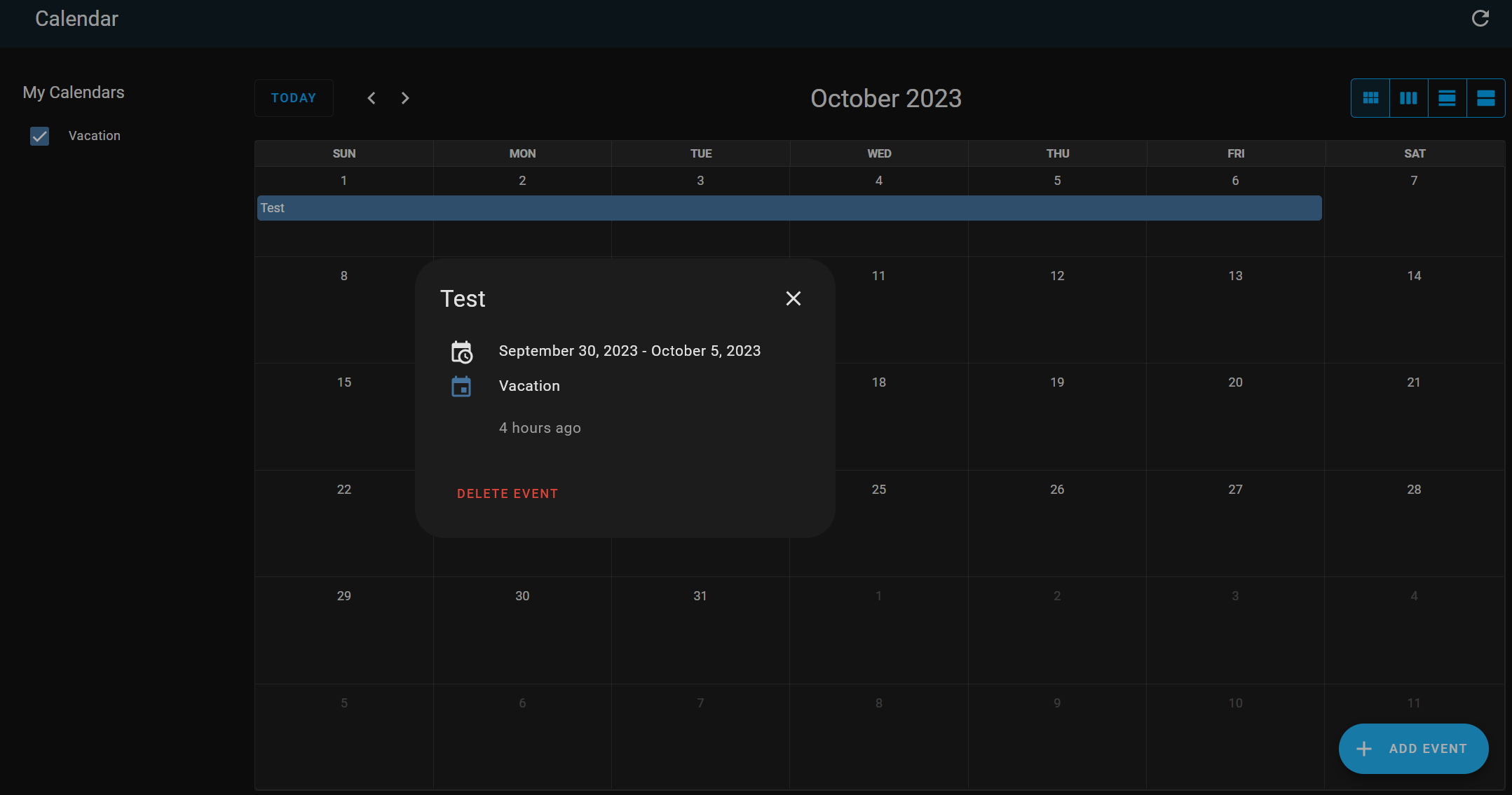 Calendar event properties dates off by one day · Issue #14786 · home ...