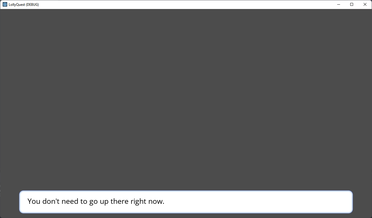 Discrepency between test scene dialogue window and in-game window ...