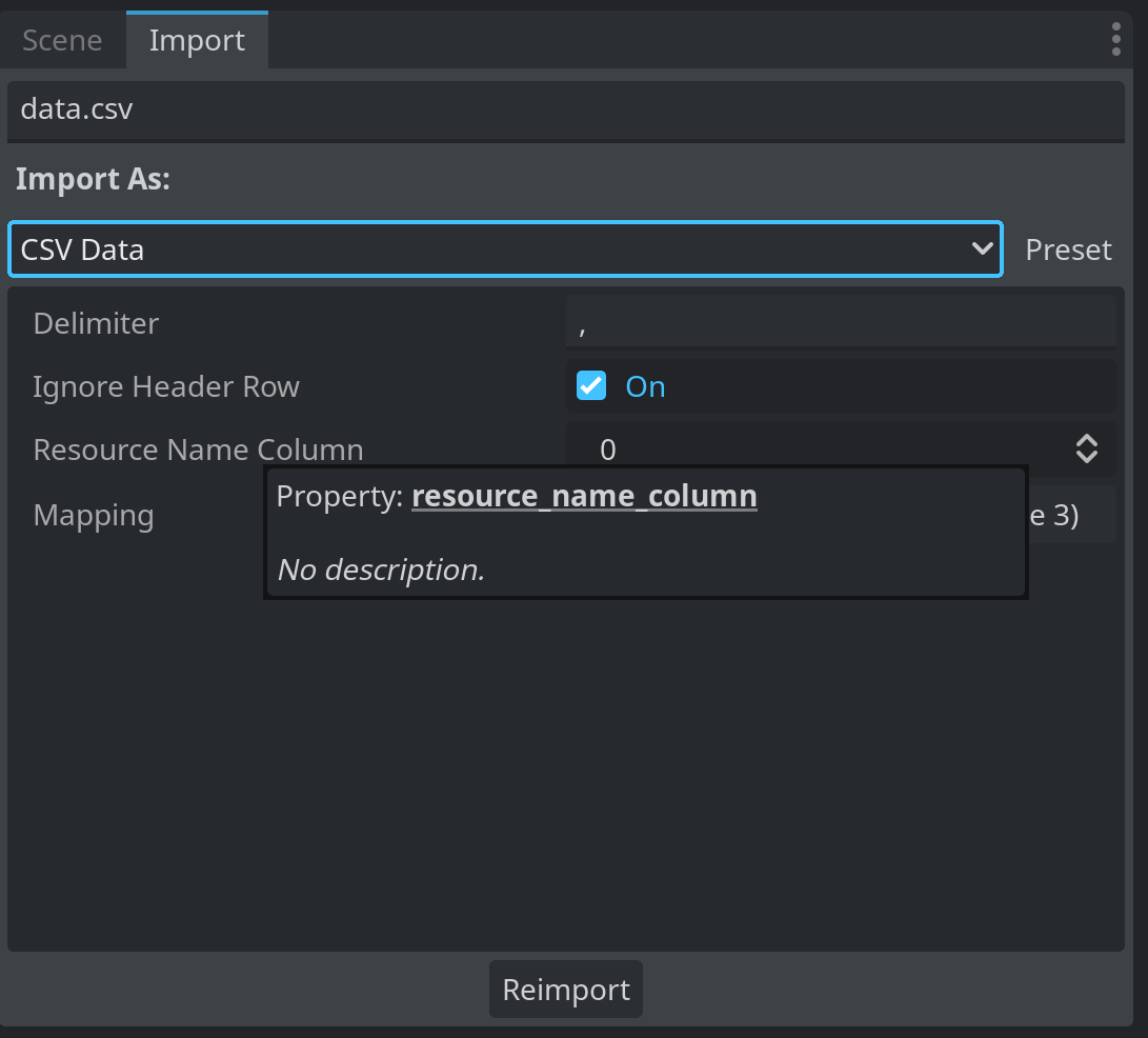 Allow defining descriptions in EditorImportPlugin::_get_import_options() · Issue #8398 ...