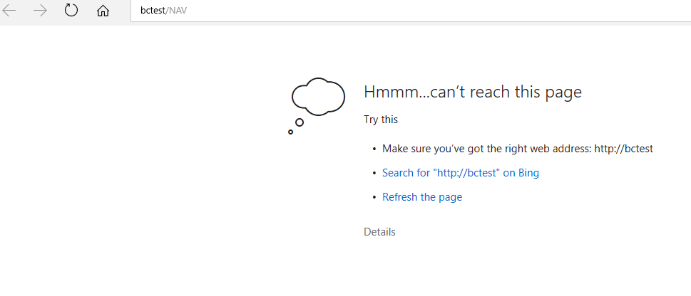 An error occured while sending the request. · Issue #221 · microsoft/nav-docker · GitHub
