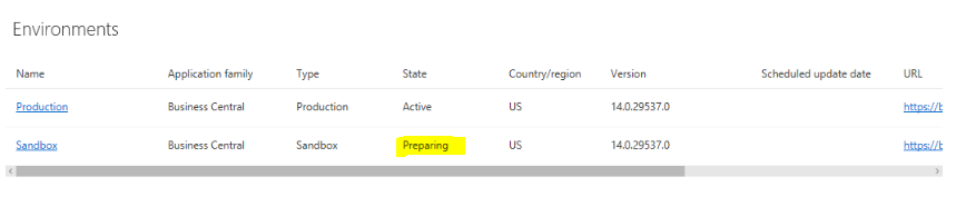 Sandbox creation from Admin Center · Issue #5038 · microsoft/AL · GitHub