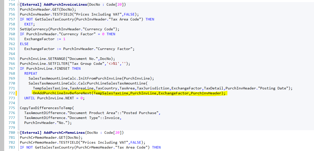 [EventRequest] SalesTaxCalculate.Codeunit.al (codeunit 398 "Sales Tax Calculate") · Issue #7231 ...