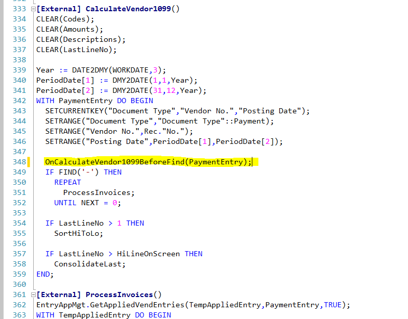 [EventRequest] Vendor1099Statistics.Page.al (page 10016 "Vendor 1099 ...