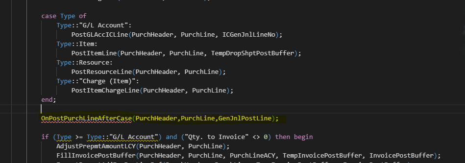 [EventRequest] PurchPost.Codeunit.al (codeunit 90 "Purch.-Post") · Issue #7424 · microsoft ...