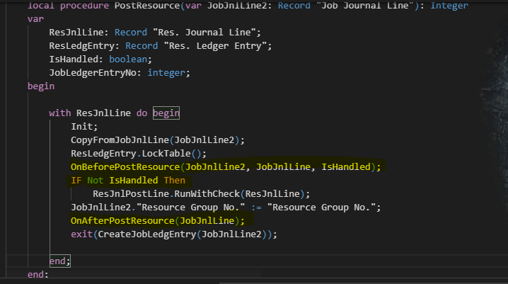 [EventRequest] JobJnlPostLine.Codeunit.al (codeunit 1012 "Job Jnl.-Post Line") · Issue #7665 ...