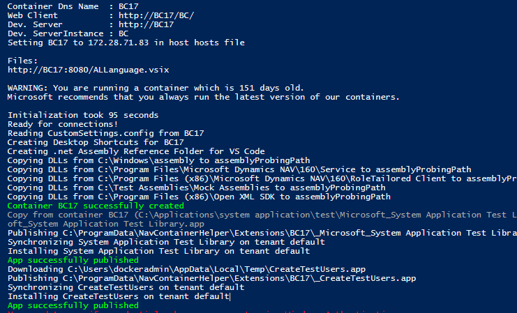 Accessing Container WebClient outside the server · Issue #1114 · microsoft/navcontainerhelper ...