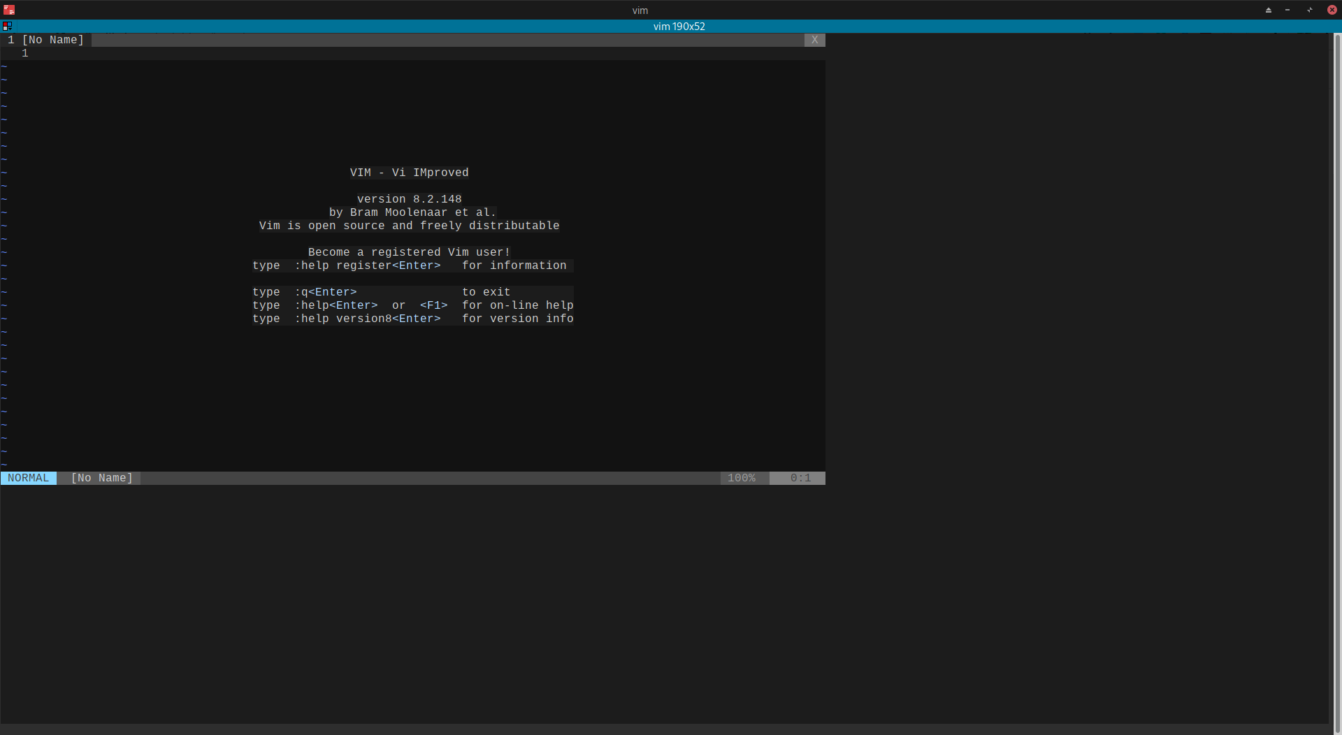 Improper display when the terminal is too small or too big without ... Improper display when the terminal is too small or too big without ...