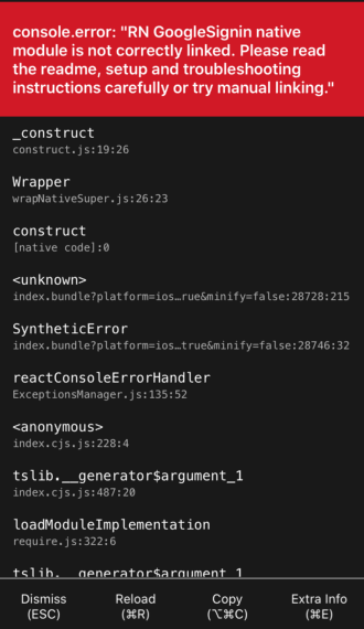 installation problems - iOS · Issue #870 · react-native-google-signin/google-signin · GitHub