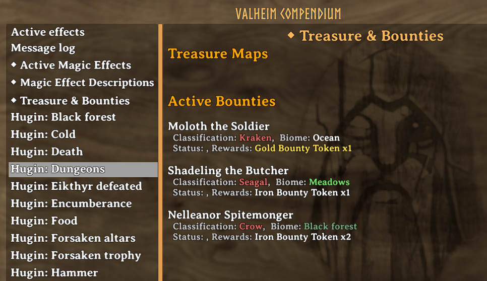 [Bug]: Invalid bounties included for Epic Valheim · Issue #18 · Digitalroot-Valheim/Digitalroot ...
