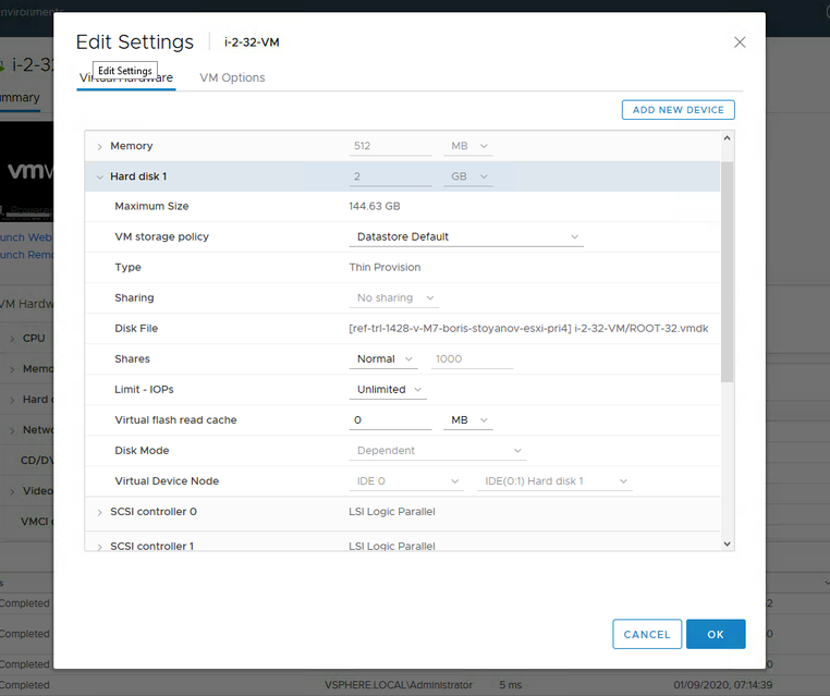 Changing disk controller type is not working for root disk or data disk · Issue #4344 · apache ...