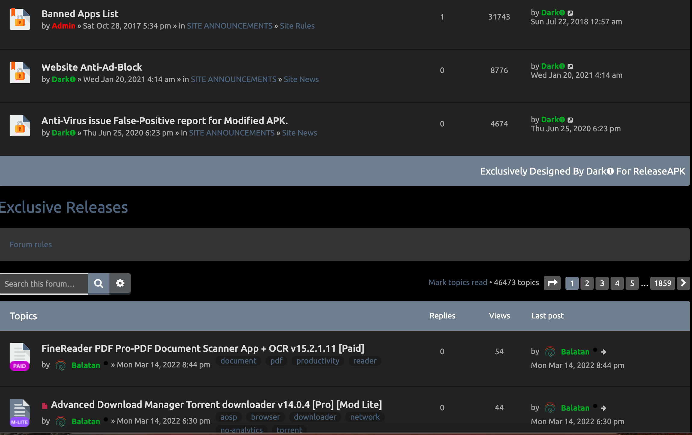 forum.release-apk.com · Issue #112732 · AdguardTeam/AdguardFilters · GitHub